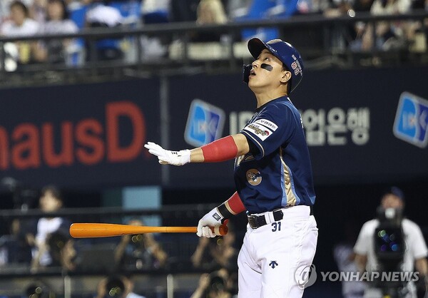 손아섭, 2천505번째 안타…박용택 제치고 개인통산 안타 1위